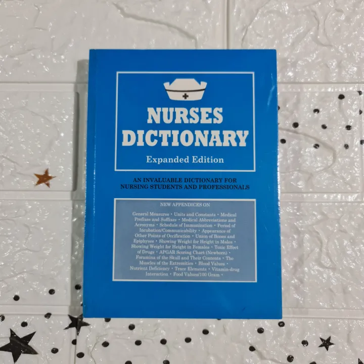 Nurses Dictionary expanded edition | Lazada PH