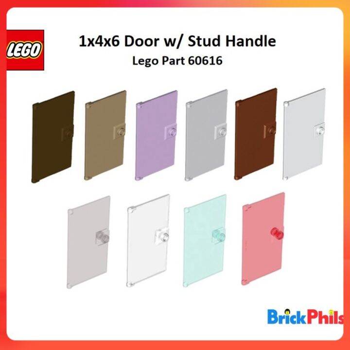 Lego Part 60616 - 1x4x6 Door w/ Stud Handle | Lazada PH