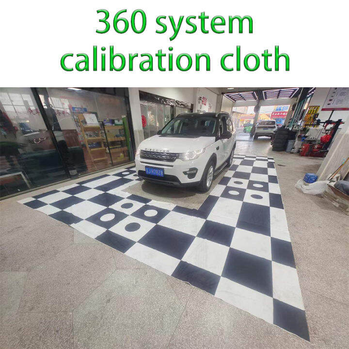 ผ้าสอบเทียบกล้องพาโนรามา360สำหรับรถยนต์,ผ้าแก้จุดบกพร่องกล้องมองนก ° ...