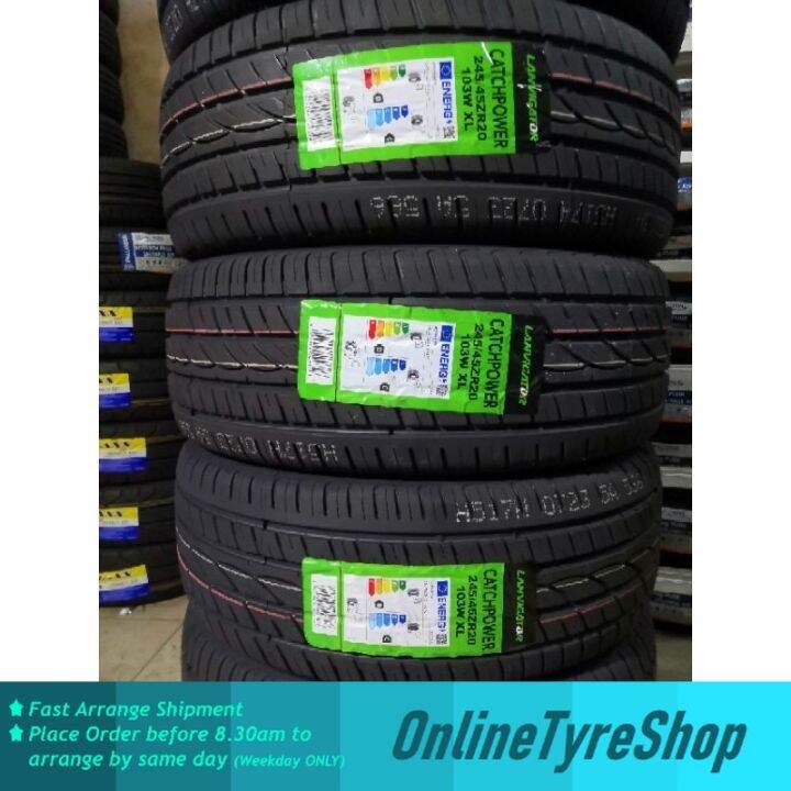 245/45/20 Lanvigator CatchPower Tyre Tayar | Lazada