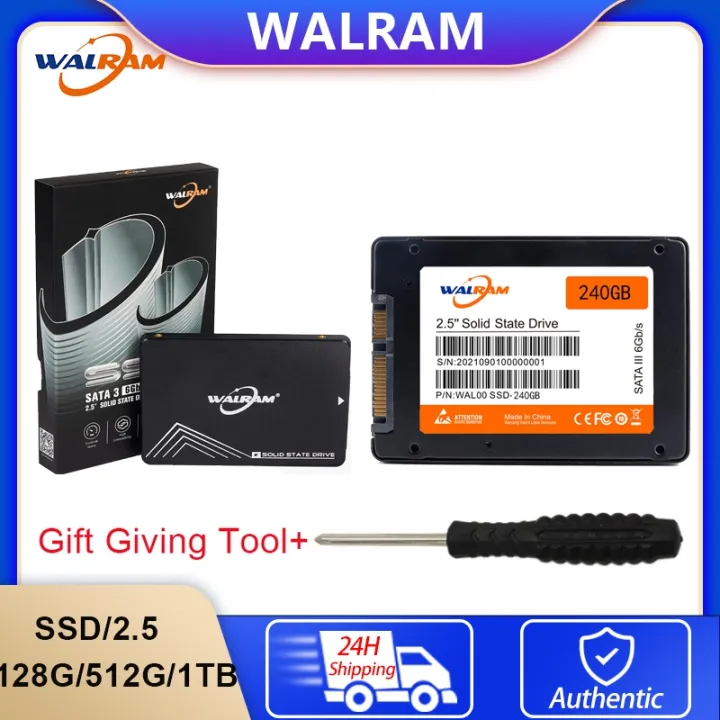 HOT★ WALRAM Hard drive disk 128GB 240GB 256GB 480GB 2.5 ssd 512GB 1TB 60GB 500G solid state ...