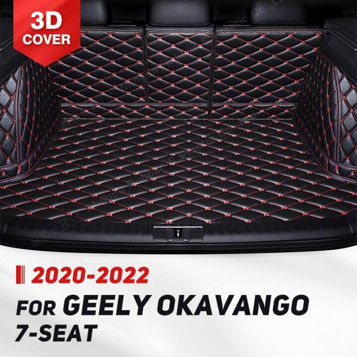 Auto Full Coverage Trunk Mat For GEELY Okavango 7-Seat 2020-2022 21 Car ...
