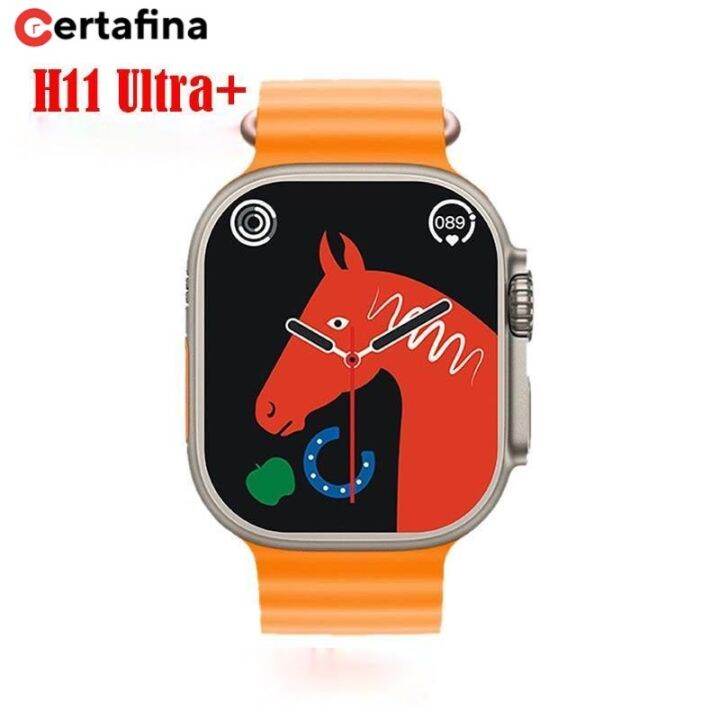 （Free Strap) NEW H11 Ultra Plus Smart Watch with Strap Lock Series 8 ...