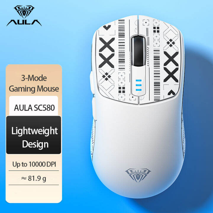 AULA Bluetooth /2.4G/Wired Gaming&Office Mouse 10000DPI High-Precision ...