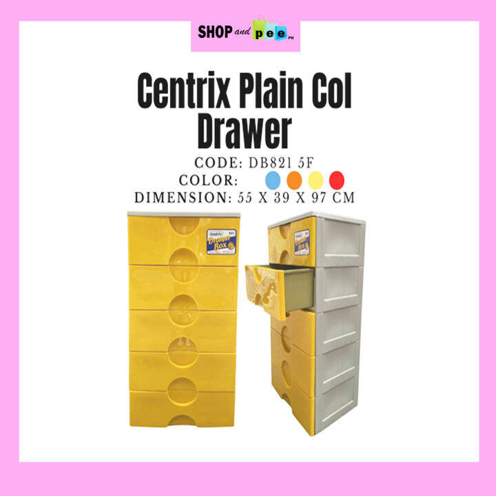 CENTRIX 5 LAYER DRAWER / CLOTHES ORGANIZER / 5 LAYER DRAWER / DB821 5F ...