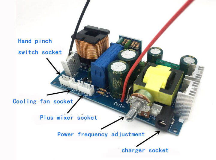 Inverter Board 300W DC12V Tube Booster Circuit Board Set Of Transformer ...
