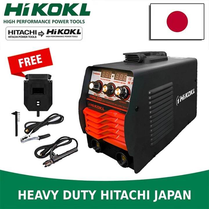 HIKOKL JAPAN MMA-350A Portable Inverter Welding Machine IGBT Heavy Duty ...