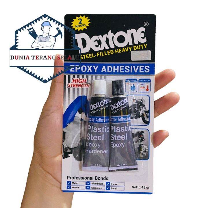 Lem Besi DEXTONE PS 2 Hour Epoxy Adhesives 48gr Plastic Steel - Lem ...