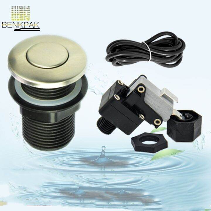 Air Switch On Off Push Button 32mm For Bathtub Spa Garbage Whirlpool ...