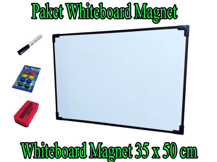 Papan Tulis Magnet 35x50 cm Whiteboard Magnet | Lazada Indonesia