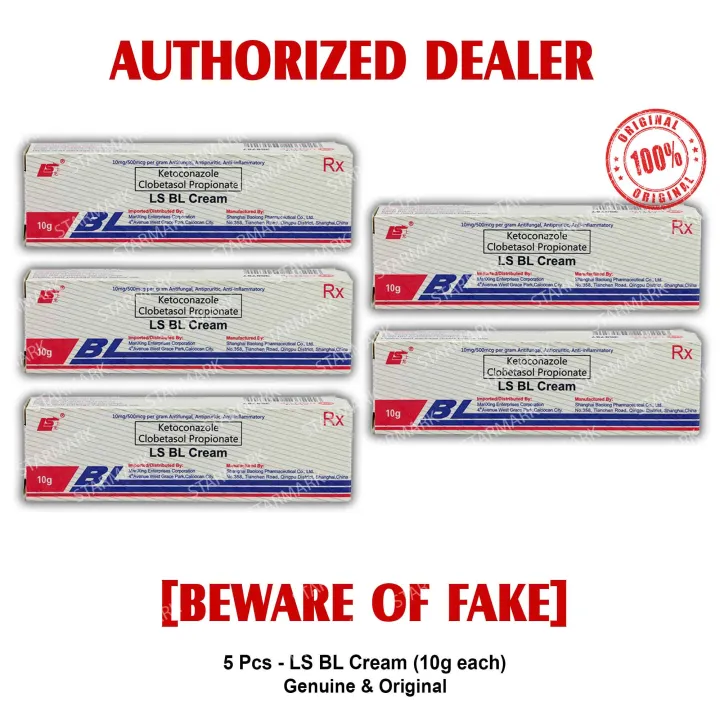 5 Pcs LS BL Anti-Fungal Cream 10g BIG Creams AUTHENTIC - 5 Pcs | Lazada PH
