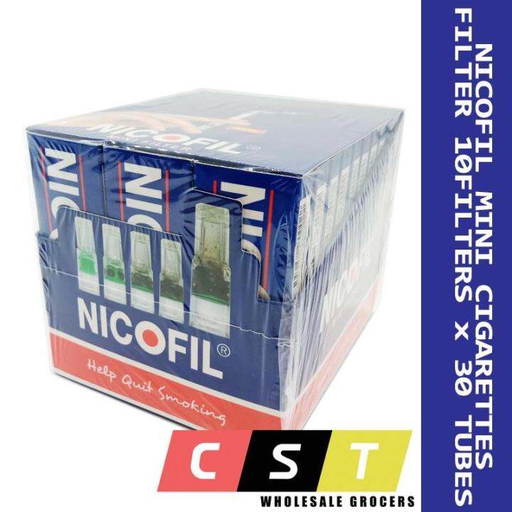 NICOFIL Mini Filter [10 Filter X 30 Tubes] | Lazada