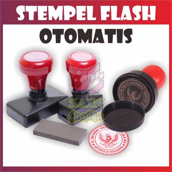 ( PROMO MURAH), U. D.51. STEMPEL FLASH/OTOMATIS / STEMPEL CUSTOM ...