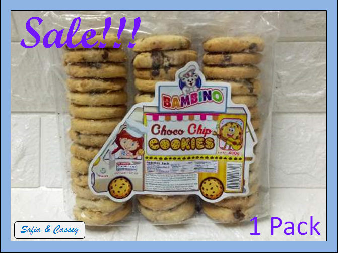 Bambino Choco Chip Cookies Great Pasalubong Snack Sale | Lazada PH