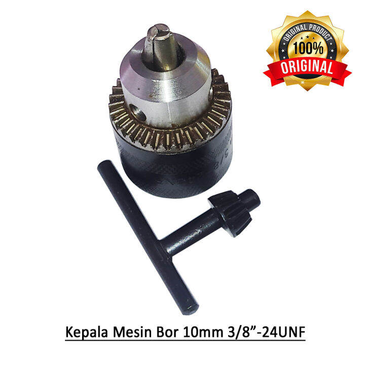 Murah Kepala Bor 10mm 3/8"-24UNF Alat Ganti Kepala Mesin Bor Tangan ...
