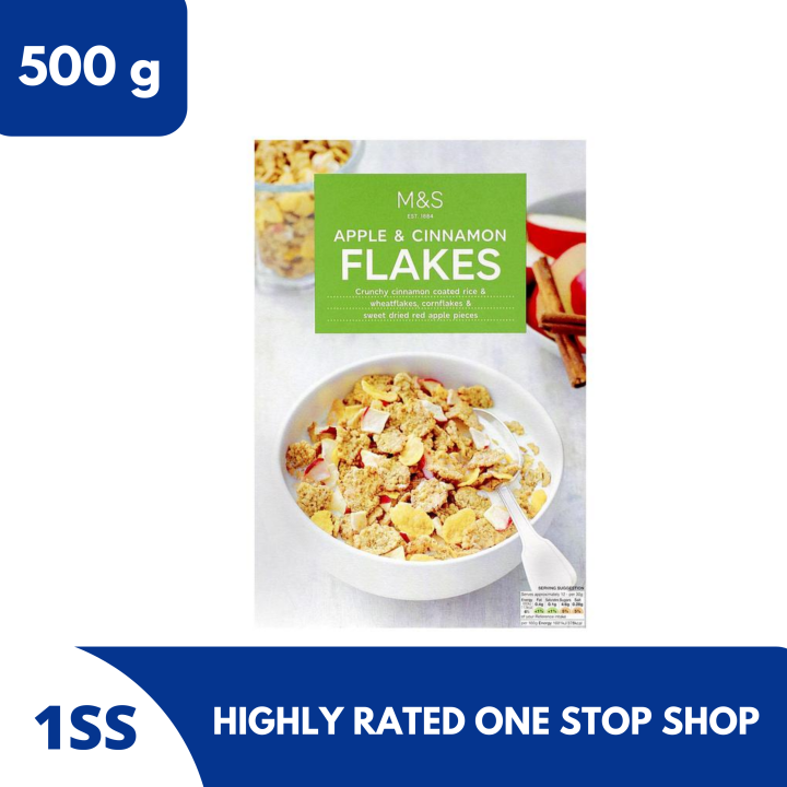 M&S Apple & Cinnamon Flakes, 500g | Lazada PH