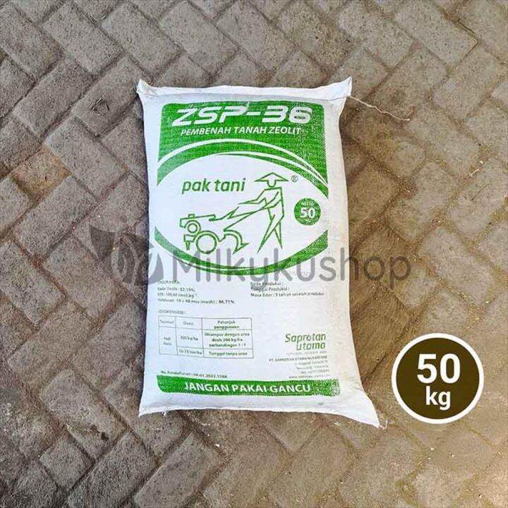 PUPUK PAK TANI ZSP-36 BERAT 50 KG ZEOLIT KEMASAN PABRIK VIA CARGO | Lazada Indonesia