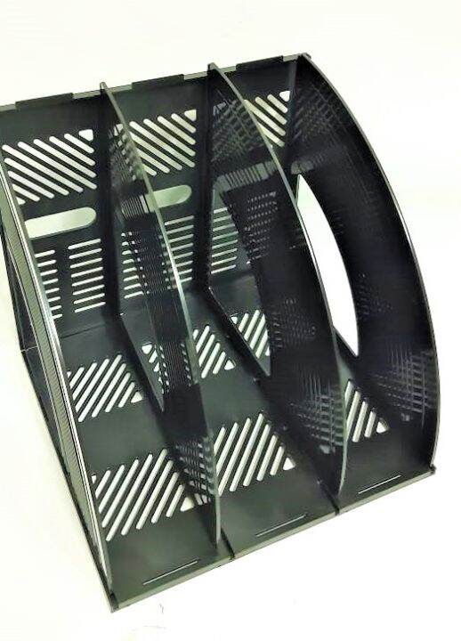 BOX FILE MAGAZINE BOOK ORGANIZER 3 SUSUN PLASTIK BOOK STAND RACK ...