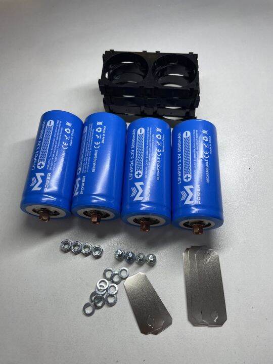 แบตเตอรี่ลิเธียมฟอสเฟต ยี่ห้อ Mpower 32650 3.2V 5,000-5,700mAh หัวน็อต ...