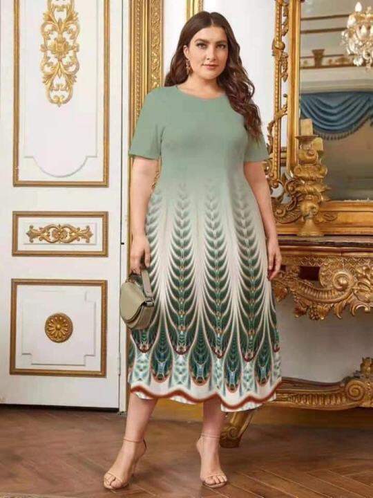 Plus Size Semi Formal Classic Dress Party Dress Occasion Dress