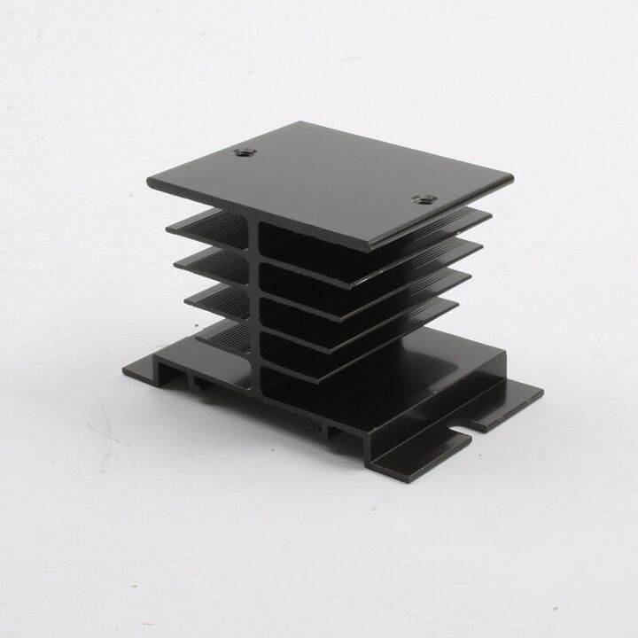 yingke 1pc Single Phase Solid State Relay Ssr Aluminum Heat Sink Dissipation Radiator Suitable ...