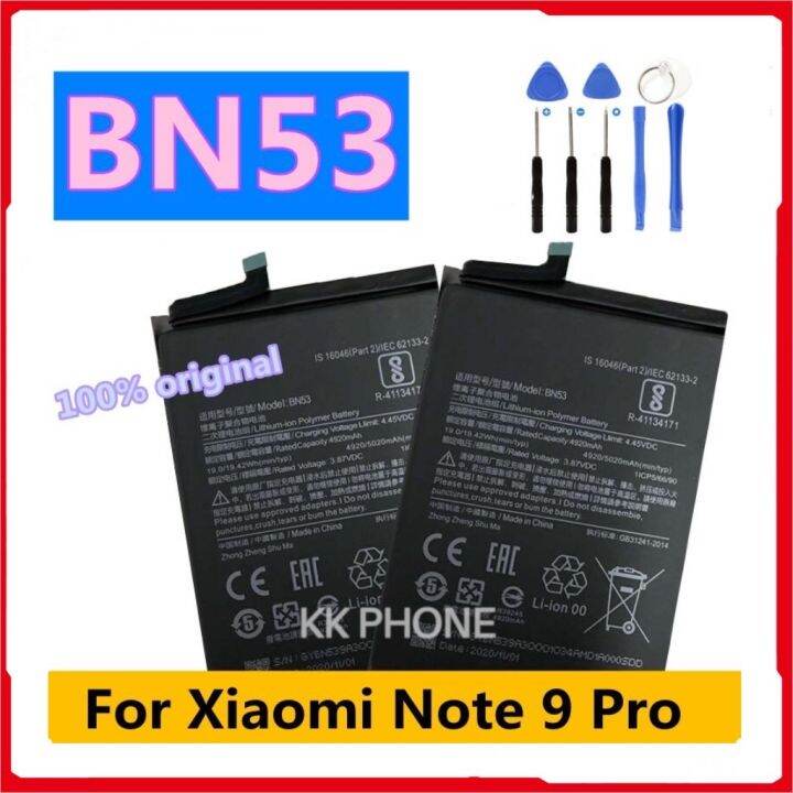 BN52 BN53 BN57 BN61 BN62 แบตเตอรี่สำหรับ Xiaomi Note9S หมายเหตุ9 Pro 9S ...