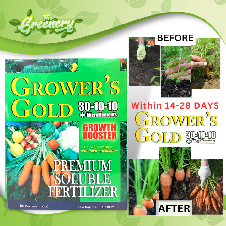 Grower's Gold 30-10-10+Microelements (Fertilizer) 1KG | Lazada PH