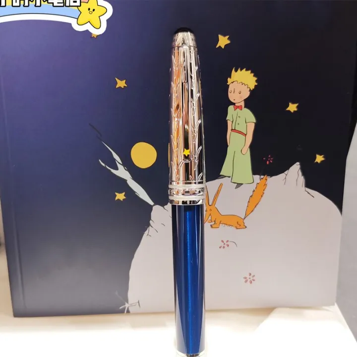 Luxury Petit Prince Blue และ Silver 163 MB Monte ปากกาลูกลื่น /Roller ...