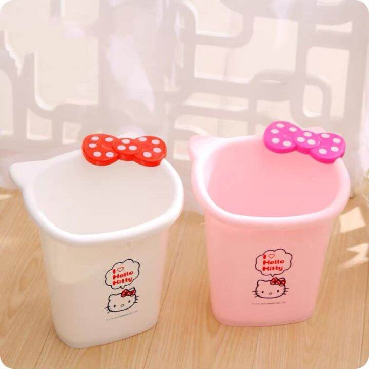 Hello! kitty trash bin trash can | Lazada PH