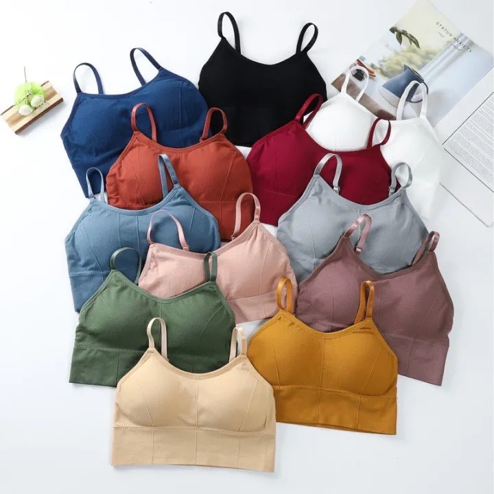 Women Straps Bra Low Back Top Stretchable | Lazada PH