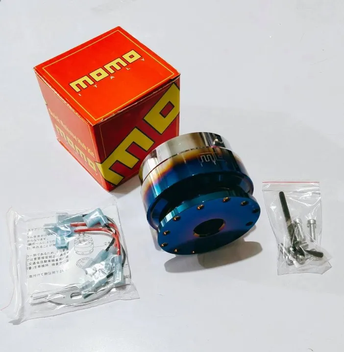 Momo Universal Quick Release Hub Kit Titanium | Lazada PH