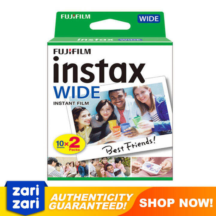 Fujifilm Instax Wide Instant Film 10 / 20 sheets | Lazada PH