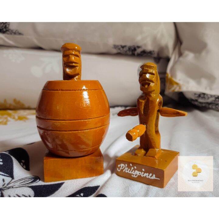 Wooden Barrel Man Philippines (Souvenir) | Lazada PH