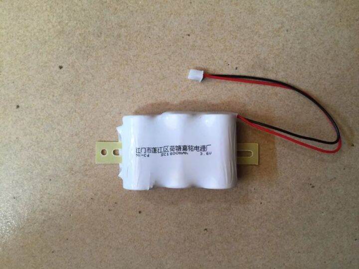The rechargeable battery pack Ni-Cd Ni-Cd SC1800mAh 3.6V for fire emergency lights can be ...