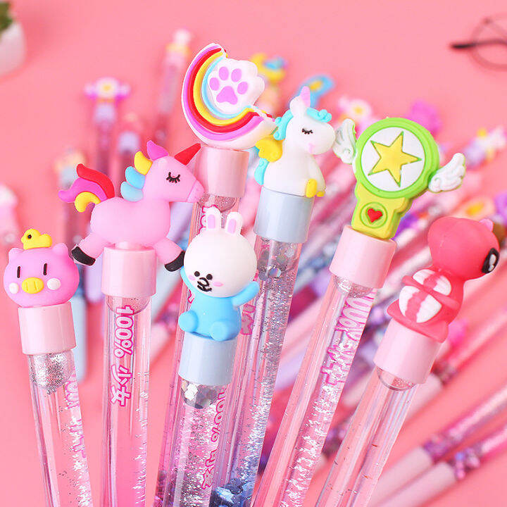 Creative Little Fairy Stick Cute Cartoon Into The Oil Quicksand ...