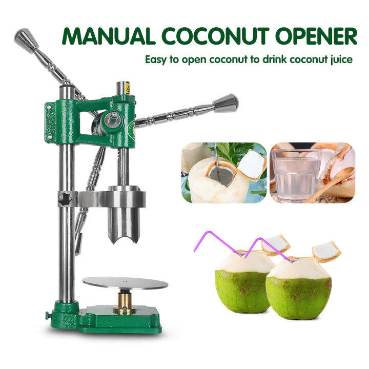 Manual Coconut Opener Stainless Steel Coconut Punching Machine Young ...