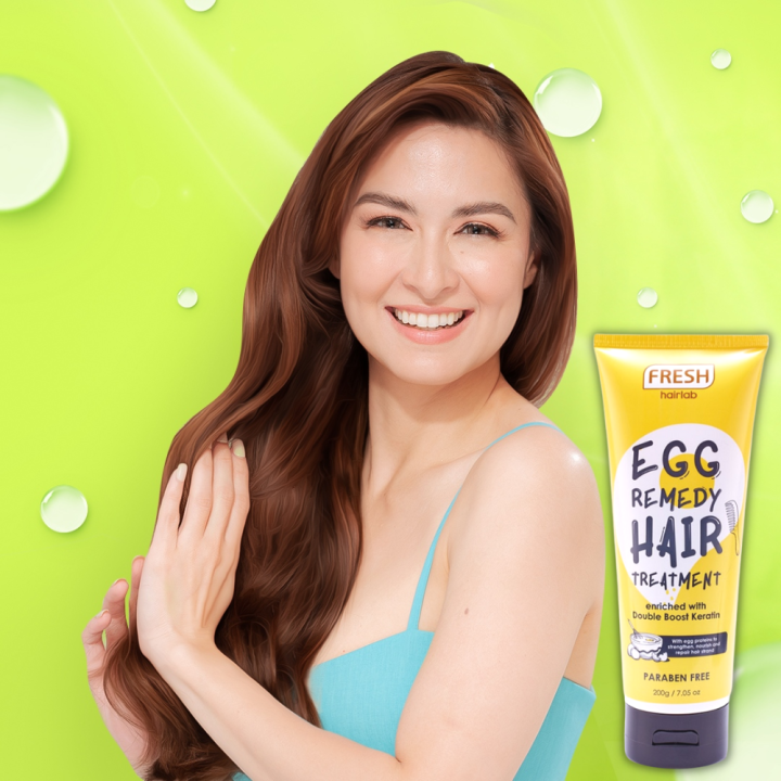 FRESH HAIRLAB EGG REMEDY HAIR TREATMENT 200G KERATIN HAIR REPAIR ...