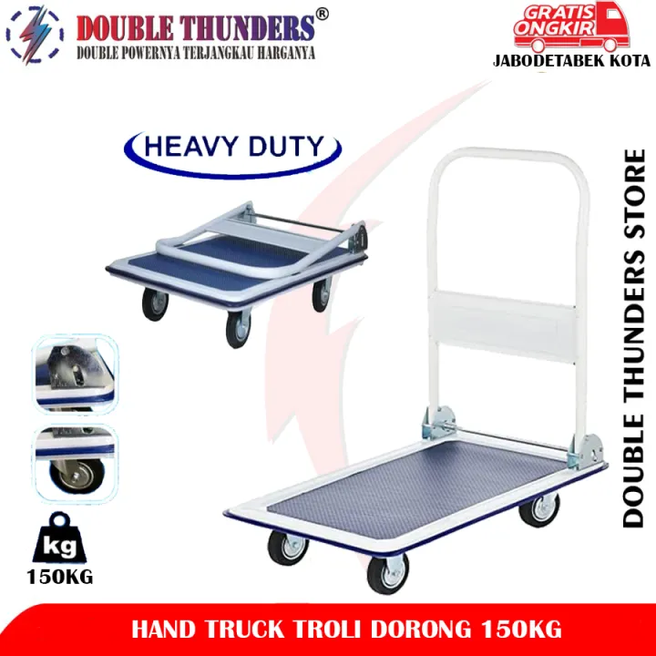 150KG Hand Truck / Troli / Trolley / Kereta Barang | Lazada Indonesia