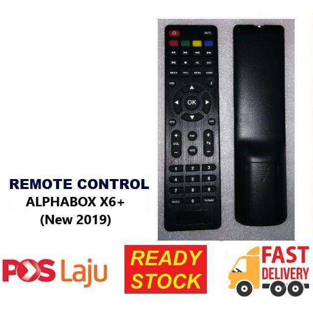 Remote Control Decoder Alphabox X6+ Combo DVB S2 T2 | Lazada