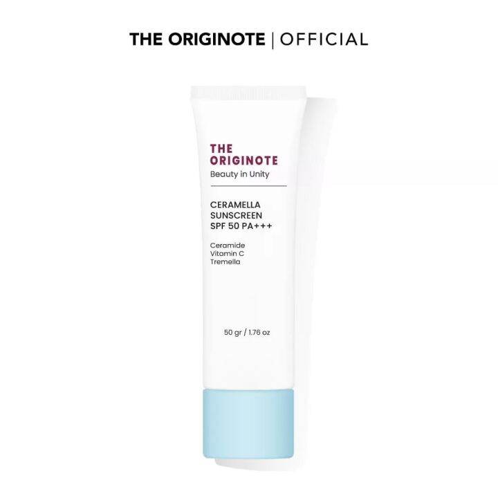 The Originote Ceramella Sunscreen SPF50 PA+++ Serum Sunscreen untuk ...