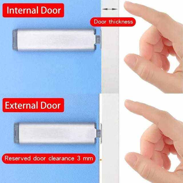 Push To Open Tip On magnet damper catches pintu lemari laci | Lazada ...