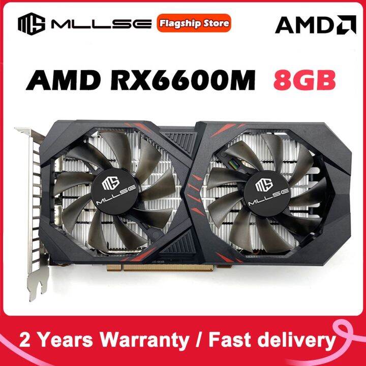 1 MLLSE AMD Radeon Rx 6600M 8GB การ์ดแสดงผล GPU GDDR6 128Bit 7Nm ...