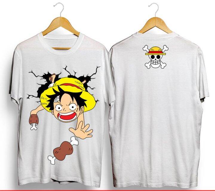 VDR STORE / KAOS LUFFY AYAM WHITE / KAOS LUFFY ONE PIECE / KAOS ANIME ... VDR STORE / KAOS LUFFY AYAM WHITE / KAOS LUFFY ONE PIECE / KAOS ANIME ...