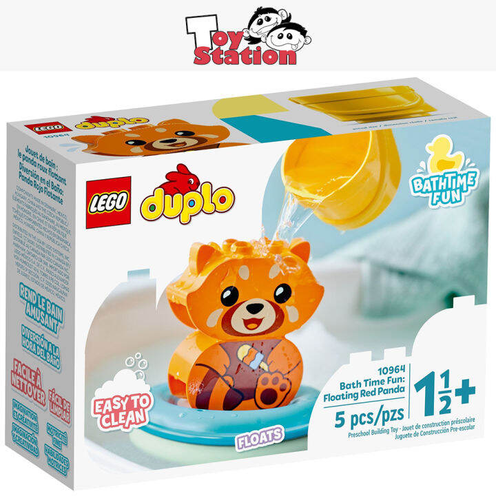 LEGO Duplo 10964 Bath Time Fun Floating Red Panda | Lazada Singapore