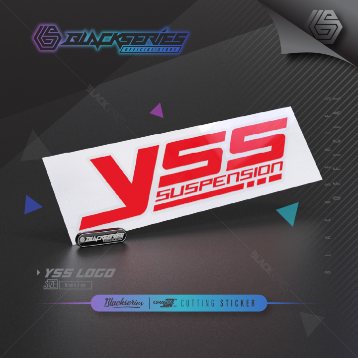 Stiker YSS | Cutting Stiker YSS | YSS Suspension | Lazada Indonesia