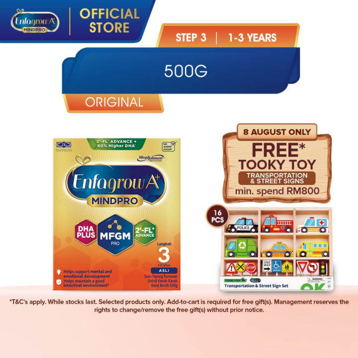 milk powder Enfagrow A+ MindPro 2'-FL Step 3 - Original Susu Milk Foula ...