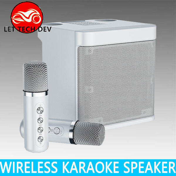 LTE Portable professional karaoke dual microphone Bluetooth speaker ...