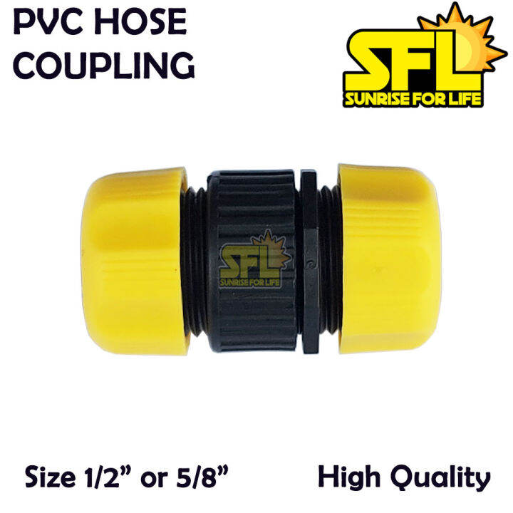 PVC Hose Coupling for Hose Connector Water System High Quality (1pc) I ...