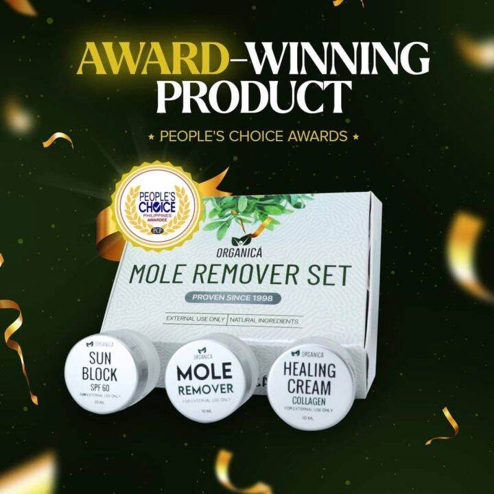 ORGANICA MOLE REMOVER SET 3 | Lazada PH