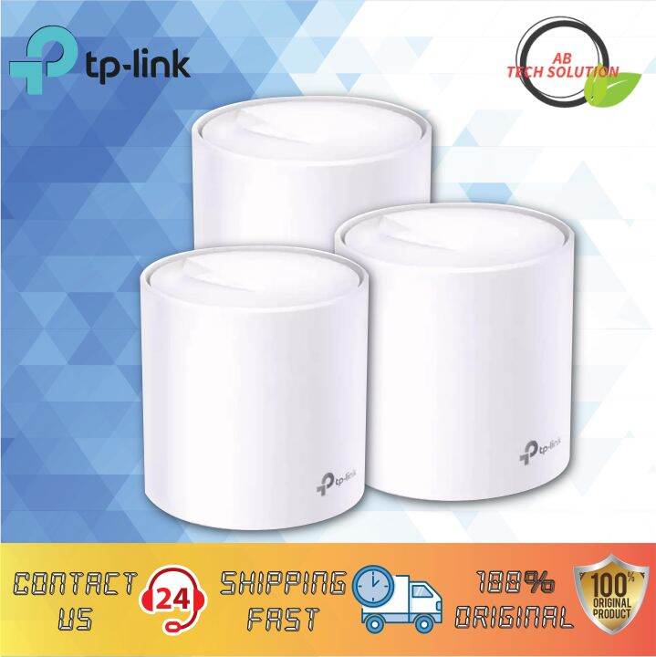 TP-Link Wi-Fi 6 Deco X60 WIFI 6 AX3000 Next-Gen Gigabit Mesh WiFi ...